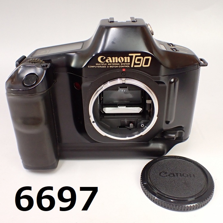 Yahoo!オークション - FK-6697 キャノン Canon T90 ボディ 通電OK・現...