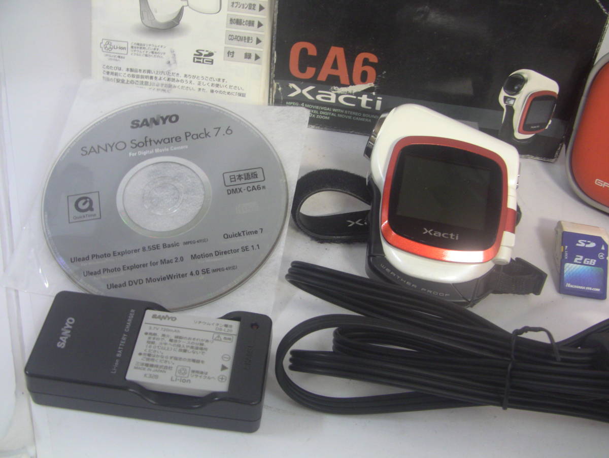 Yahoo!オークション - SANYO／三洋 Xacti DMX-CA6 / 0134
