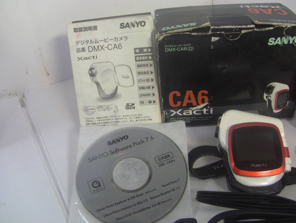 Yahoo!オークション - SANYO／三洋 Xacti DMX-CA6 / 0134