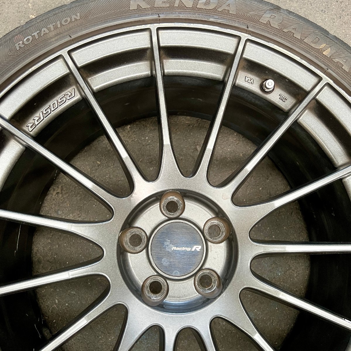 Yahoo!オークション - タイヤ付き社外ホイール1本 ENKEI Racing RS05RR...