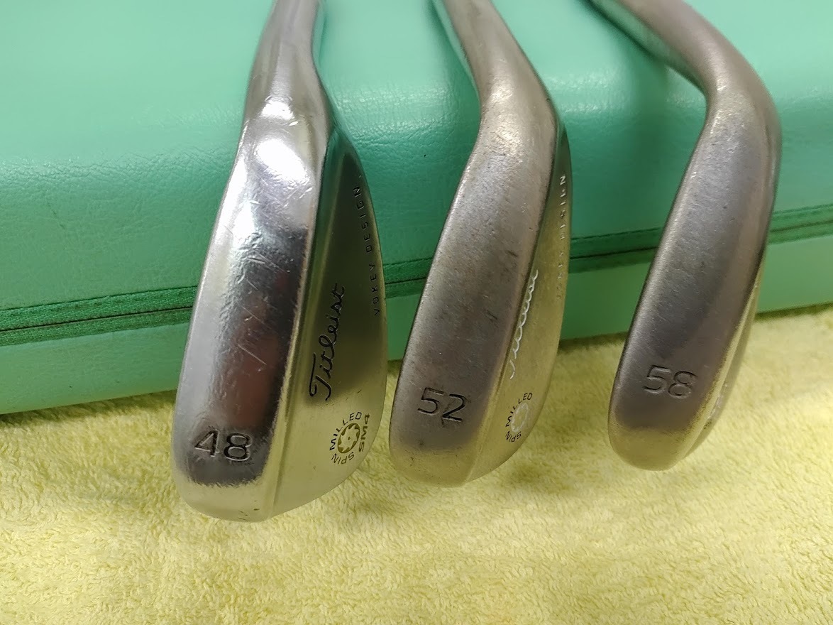 Yahoo!オークション - タイトリスト SM4 48-06 52-08 58-09 Titleist ...