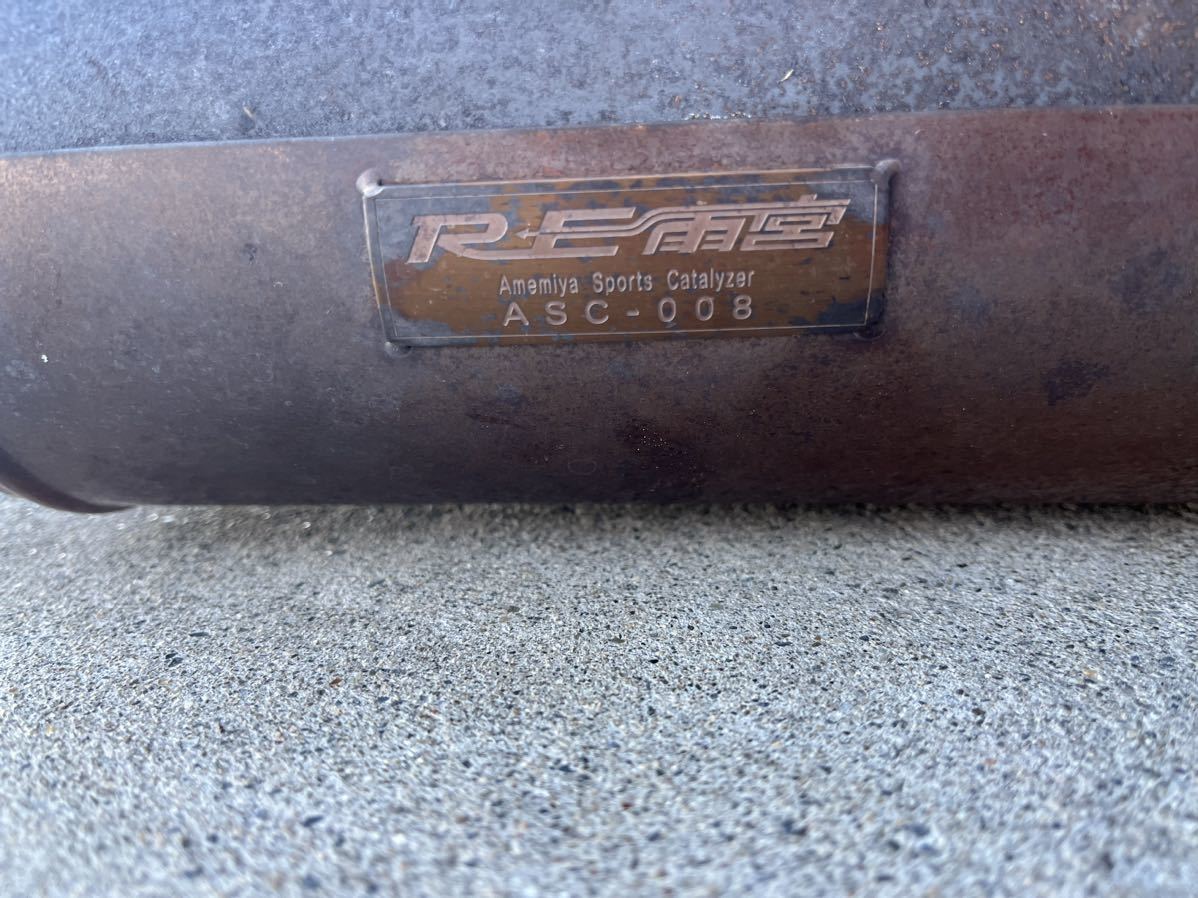 Yahoo!オークション - RX8 RE雨宮 メタルキャタライザー 触媒 書類なし