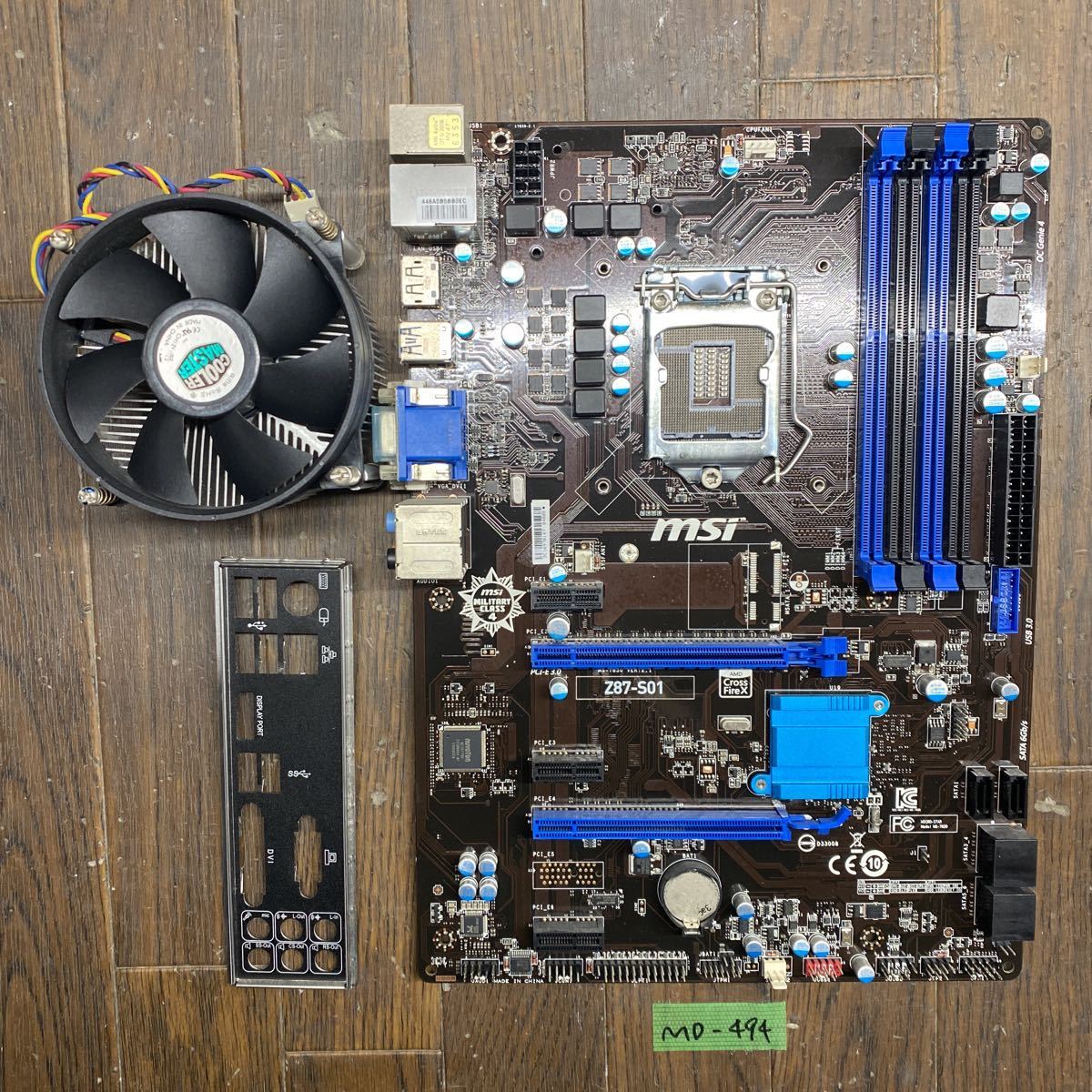 Yahoo!オークション - MD-494 激安 マザーボード msi Z87-S01 LGA1150 ...