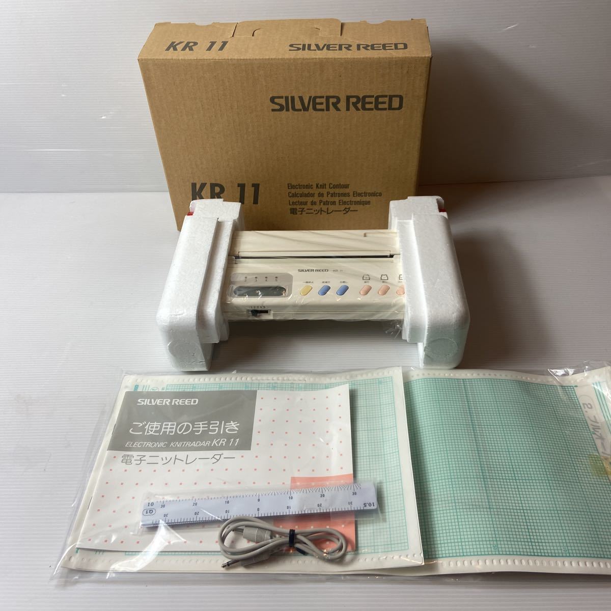 Yahoo!オークション - 未使用 SILVERREED KR11 電子ニットレーダー シ...