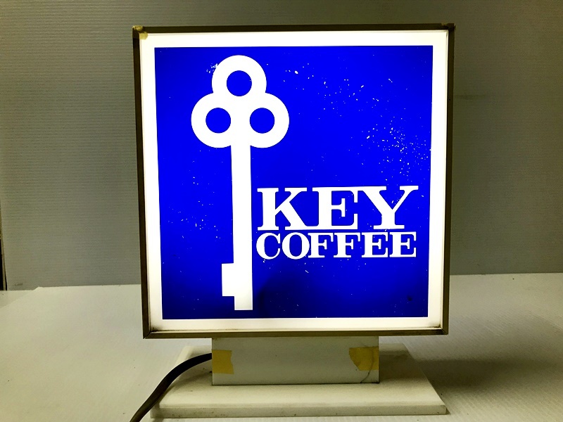 Yahoo!オークション - 福岡)KEY COFFEE キーコーヒー 電飾看板 Yahoo!オークション - 福岡)KEY COFFEE キーコーヒー 電飾看板