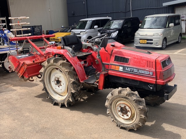 Yahoo!オークション - 宮城県発 三菱 ディーゼル トラクター MT18 4WD/...