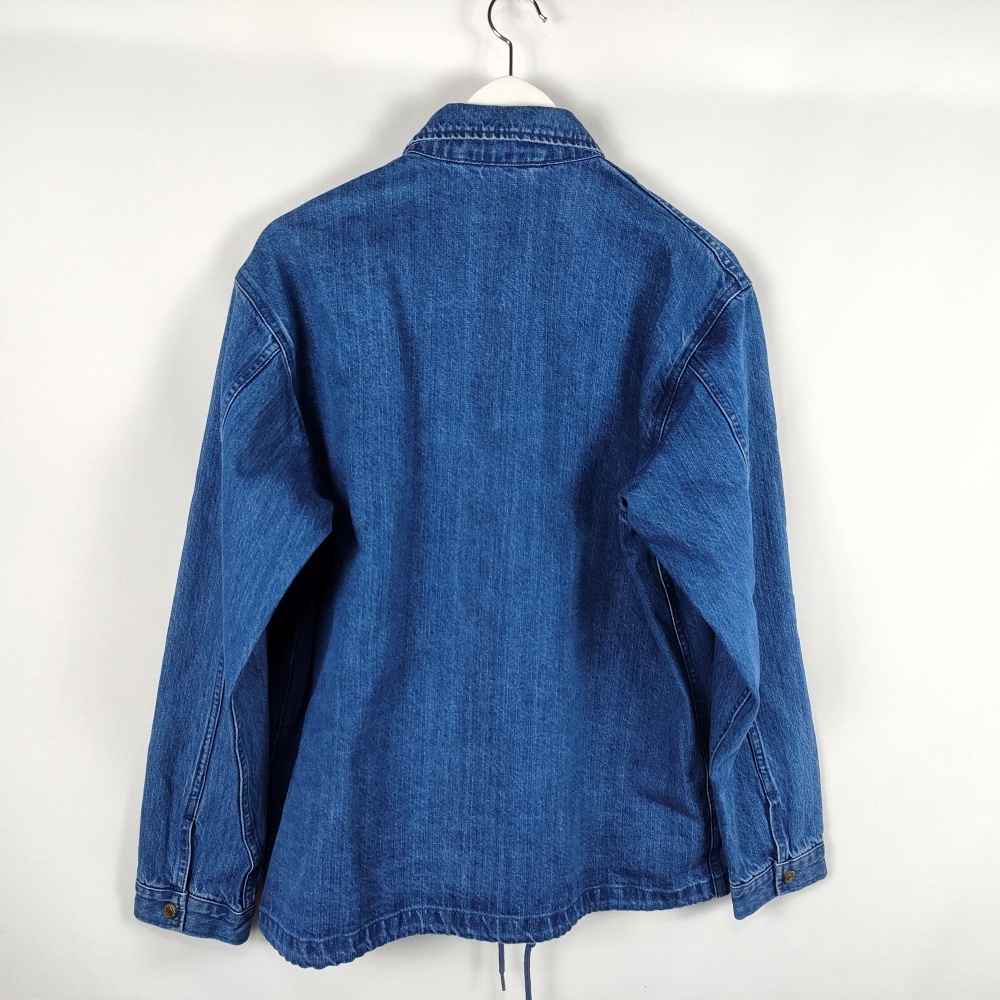 ジーユー GU コーチジャケット デニム ステンカラー 311-314029 ジーユー GU コーチジャケット デニム ステンカラー 311-314029
