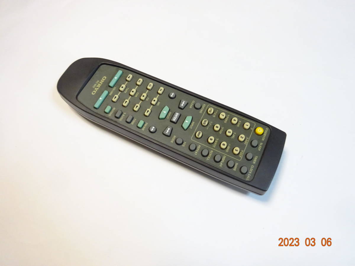 Yahoo オークション Onkyo Fr B8 Fr B7 X B8 X B7用リモコン Hi Md対