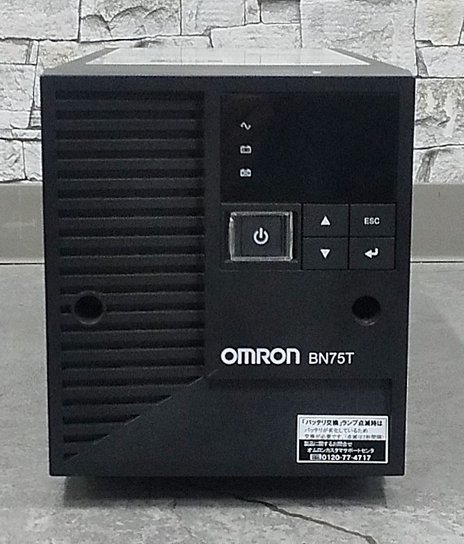 Yahoo!オークション - TCK-13 OMRON 無停電電源装置 BN75T オムロン