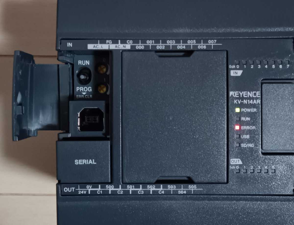 Yahoo!オークション - KEYENCE KV-N14AR 基本ユニット AC電源タイプ 入...