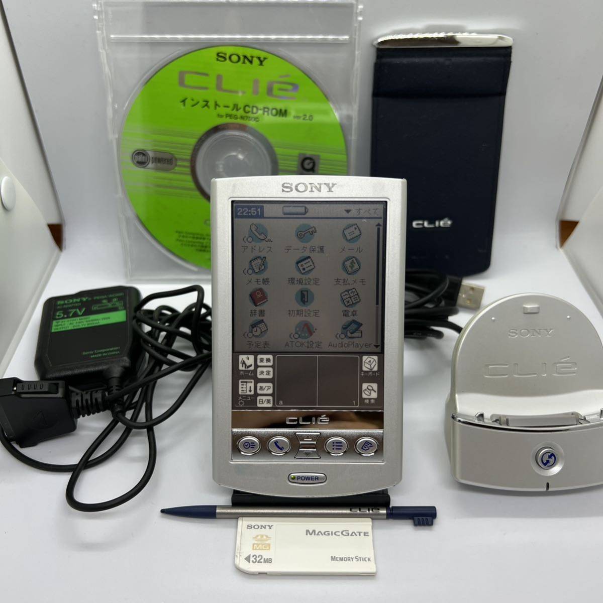 ソニー クリエ SONY CLIE PEG-N700C PDA Palm(CLIE)｜売買されたオークション情報、yahooの商品情報をアーカイブ公開 - オークファン（aucfan.com）