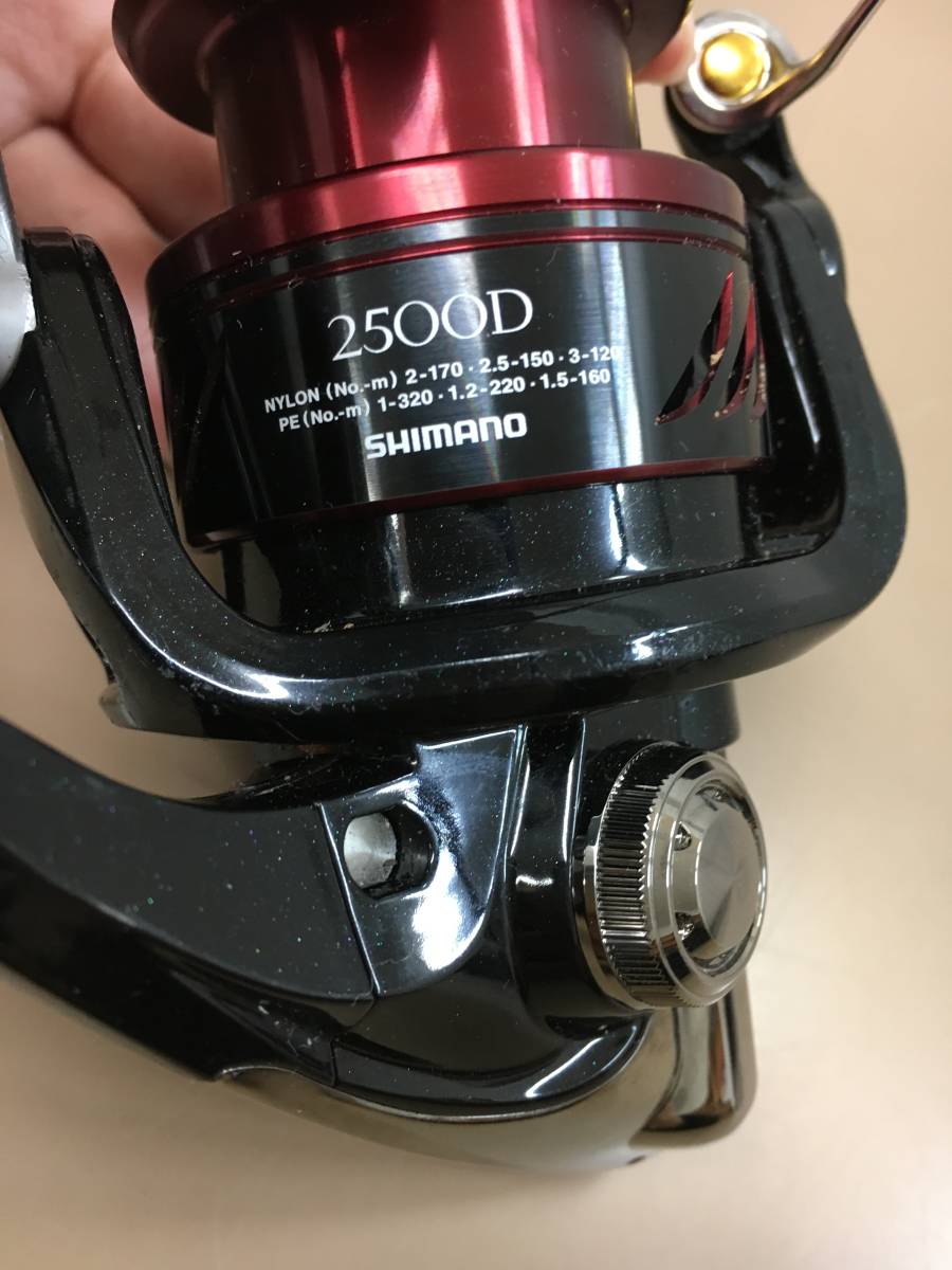 S123 06 リール ジャンク現状品 SHIMANO シマノ 16BB-X ラリッサ 2500DXG 03607 ハンドル欠品 3/20出品(中古)のヤフオク落札情報