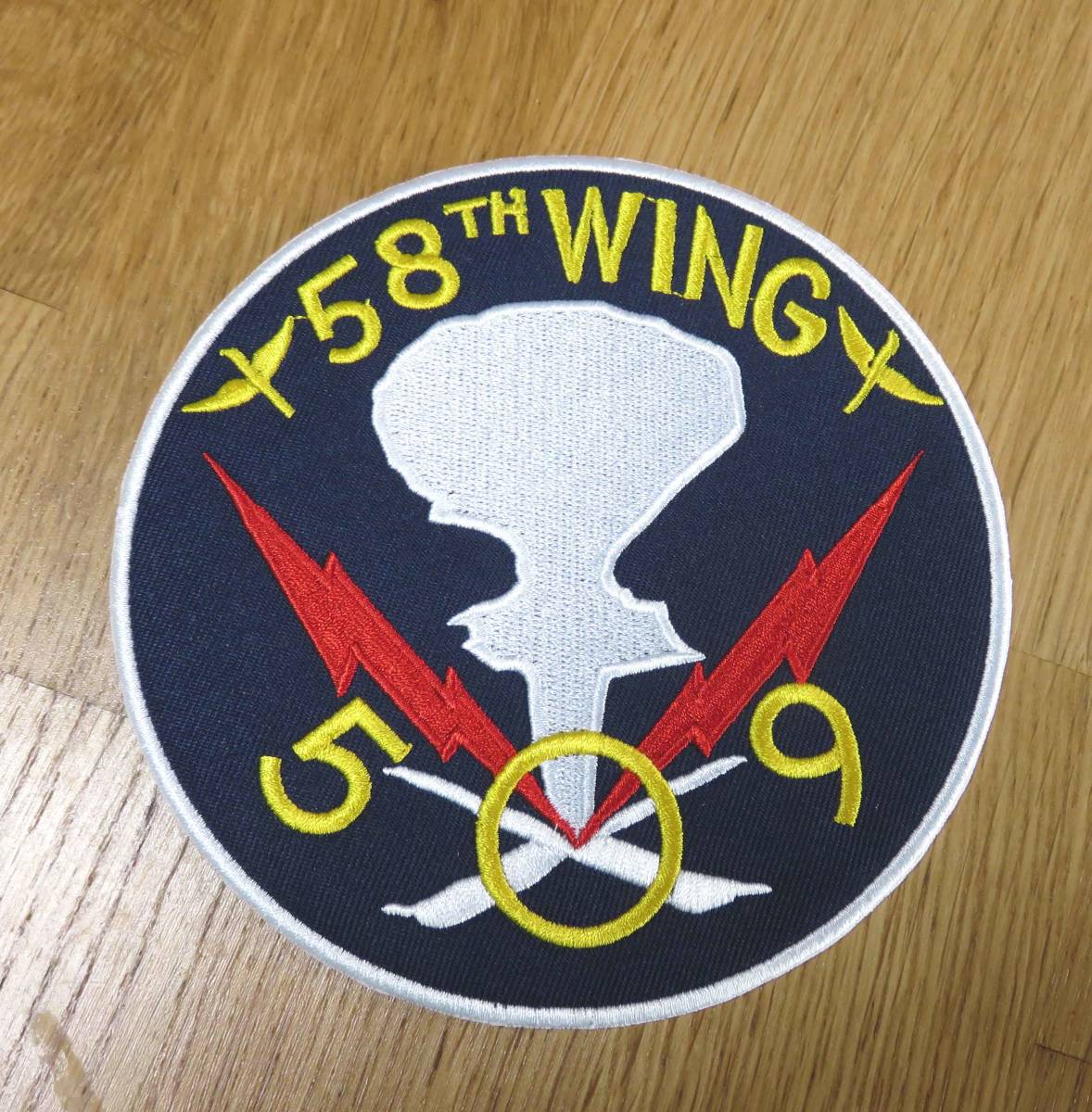 大型紺 新品アメリカ 第509混成部隊USAF58thWing509thBombGroupB 大型紺 新品アメリカ 第509混成部隊USAF58thWing509thBombGroupB