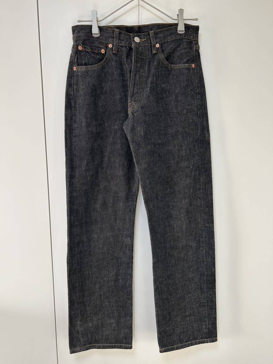 Yahoo!オークション - c869 02年 Levi's リーバイス 501 ストレート ブ...