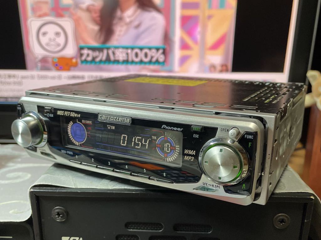 Yahoo!オークション - 動作確認済 carrozzeria DEH-P055 美品 AVメイン...
