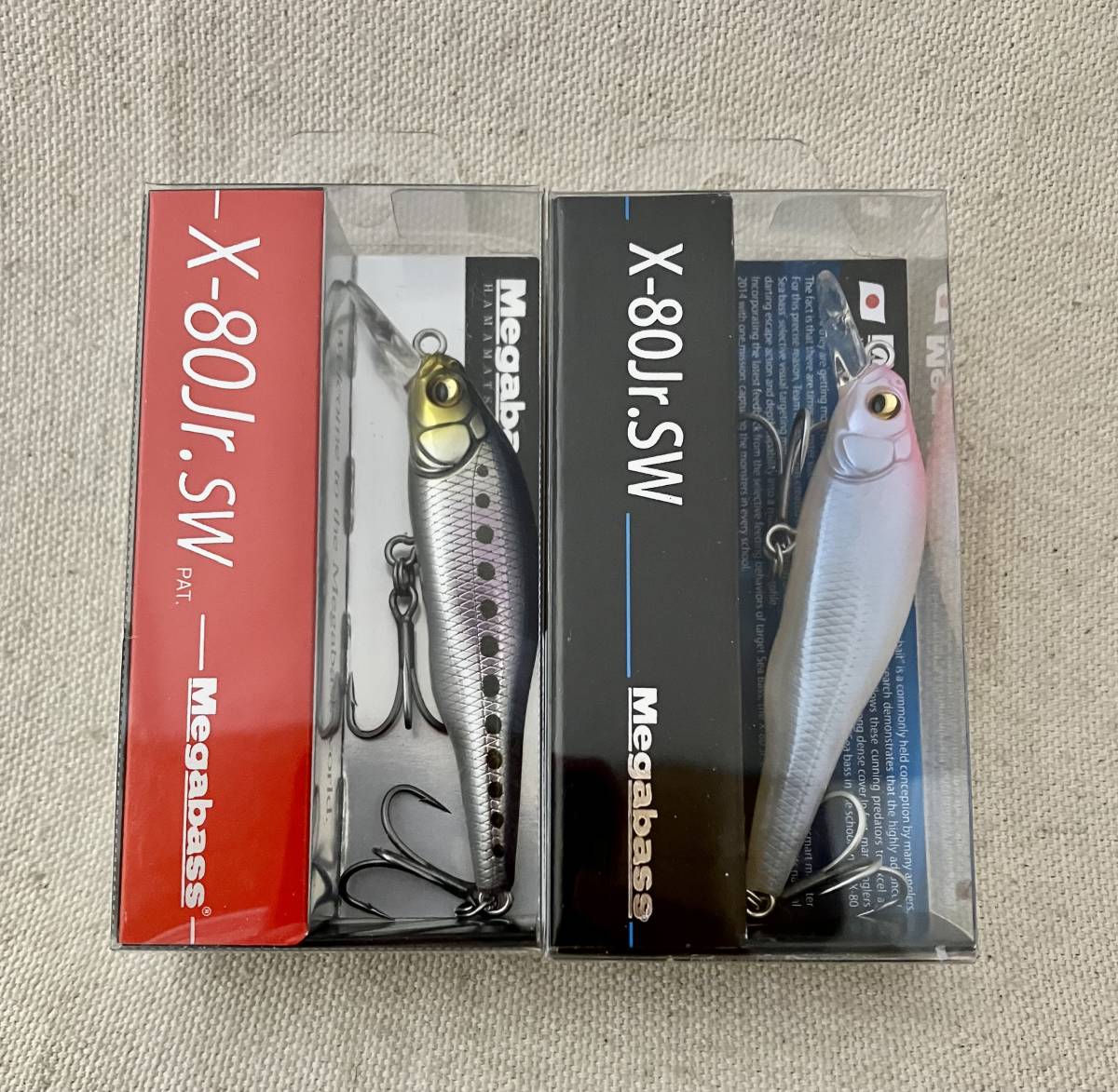 Yahoo!オークション - メガバス X-80 ハチマル Jr SW 2個セット 未開封...