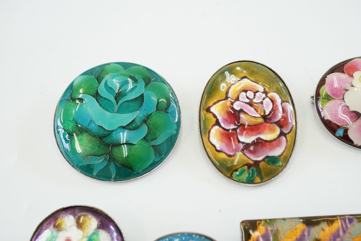 Yahoo!オークション - B51 七宝焼など 陶器 焼き物 ヴィンテージ ブロ...