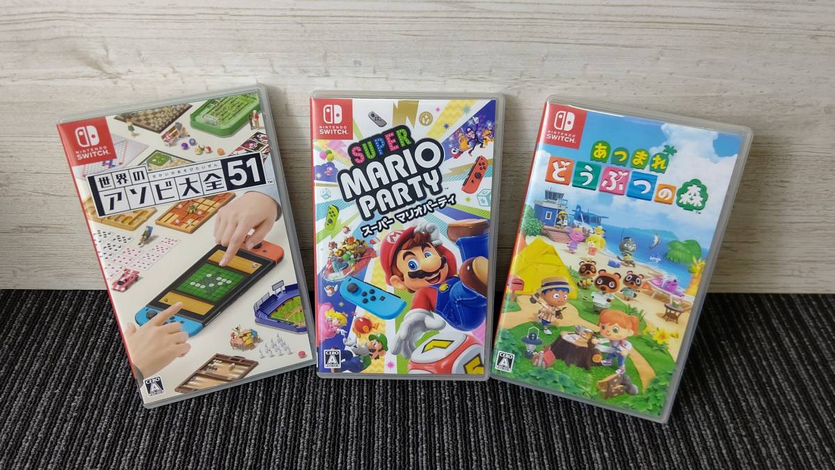 Yahoo!オークション - 5429-02 1円～ Nintendo Switch ソフト 3本セッ...