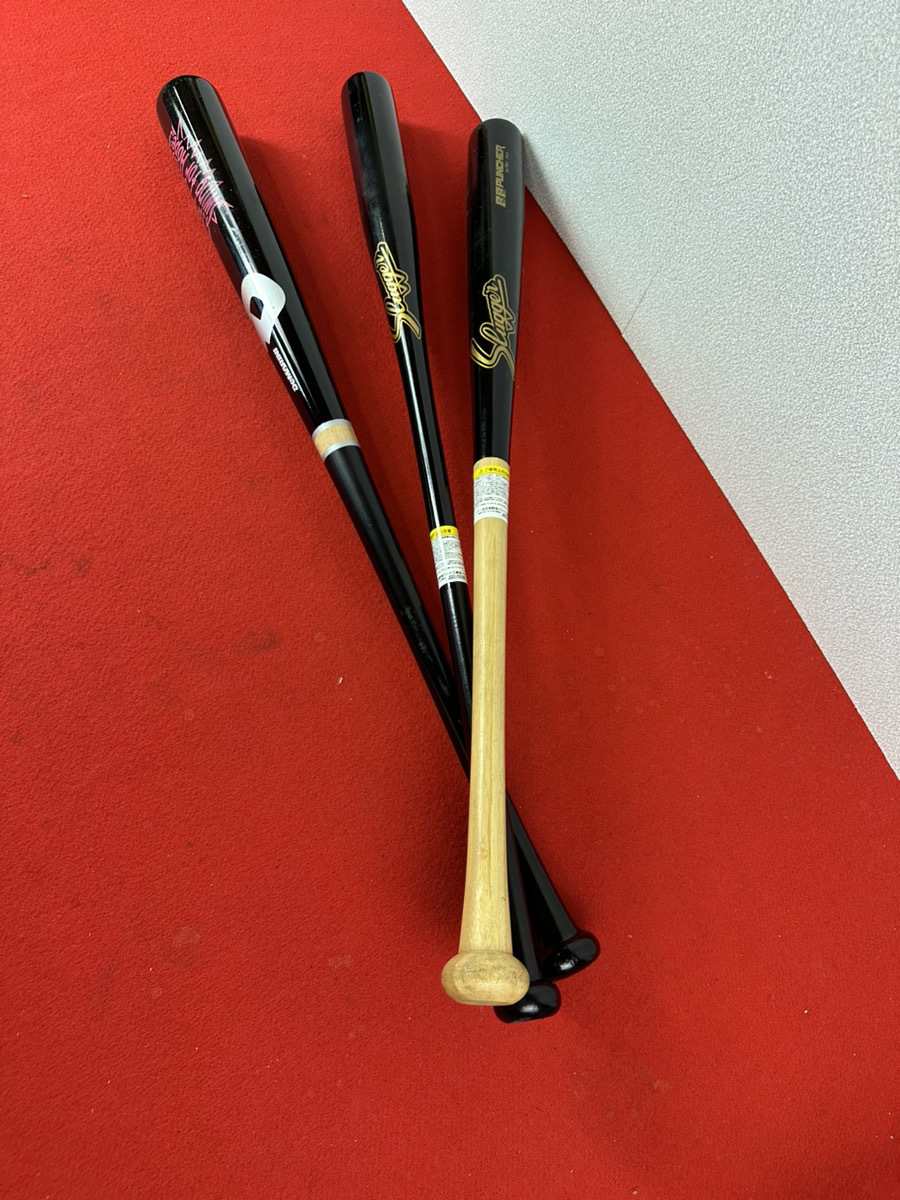 Yahoo!オークション - 5305-02 バット 3本セット ディマリニ/Slugger