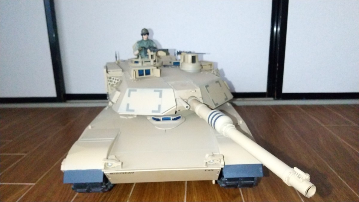 代購代標第一品牌－樂淘letao－TAMIYA タミヤ1/16RC アメリカ M1A2 エイブラムス戦車 フルオペレーション