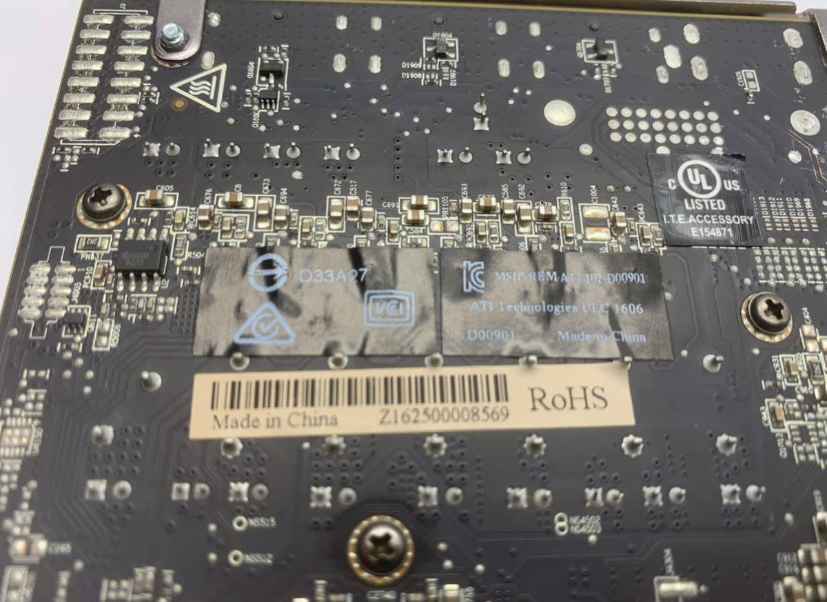 Yahoo!オークション - Sapphire/サファイア Radeon RX 480 8G グラフ...