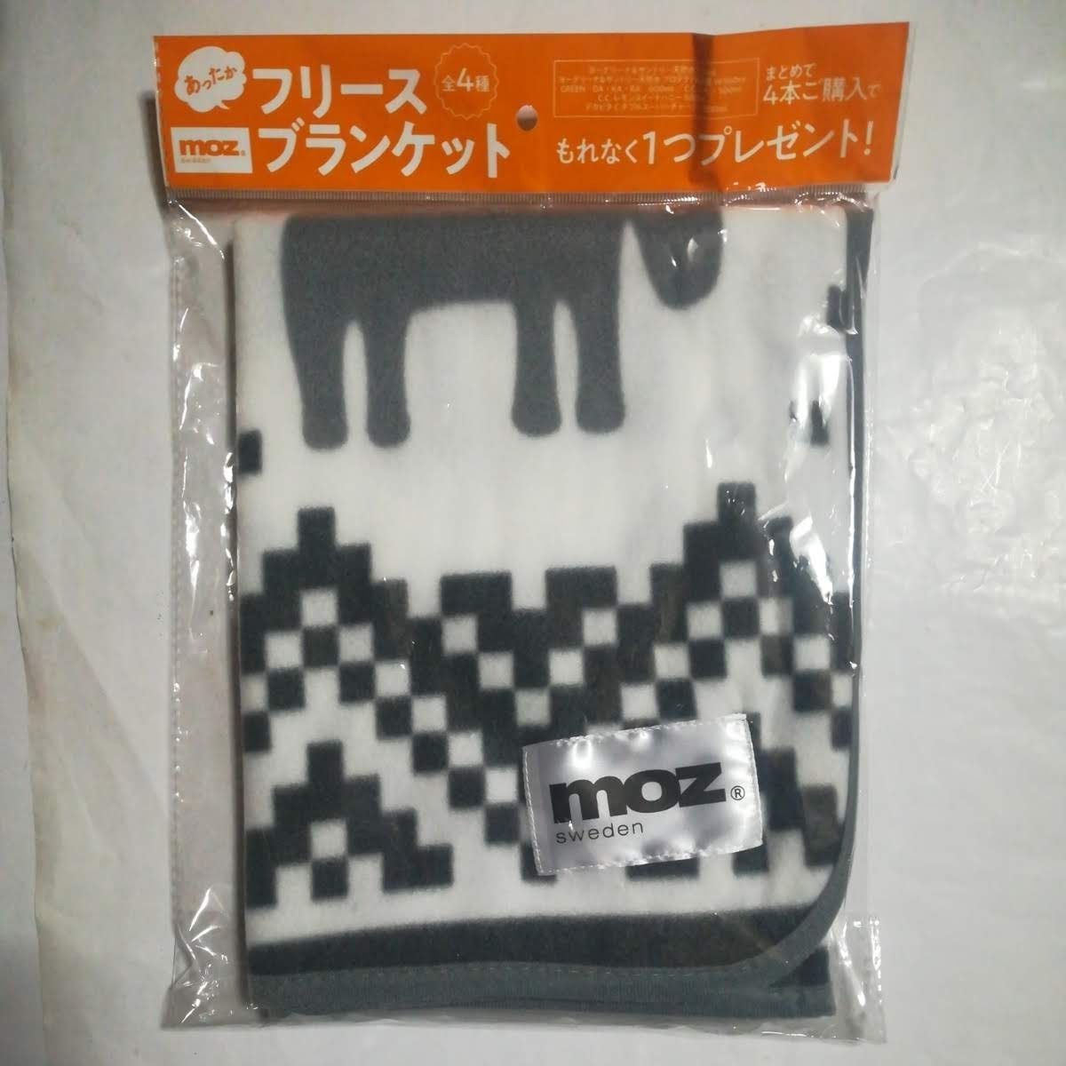 Yahoo!オークション - サントリー× moz オリジナルブランケット グレ...