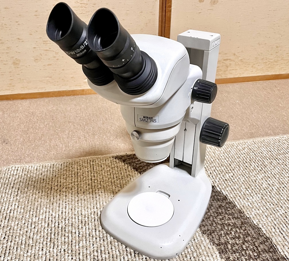 Nikon ニコン 実体顕微鏡 SMZ745 レンズ C-W10×B/22 セット(顕微鏡)｜売買されたオークション情報、yahooの商品情報をアーカイブ公開 - オークファン（aucfan.com）