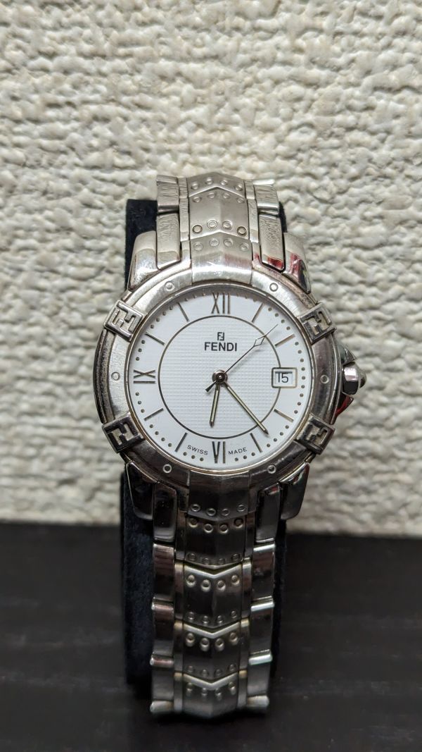 Yahoo!オークション - $ FENDI フェンディ 3500G メンズクォーツ 腕時...