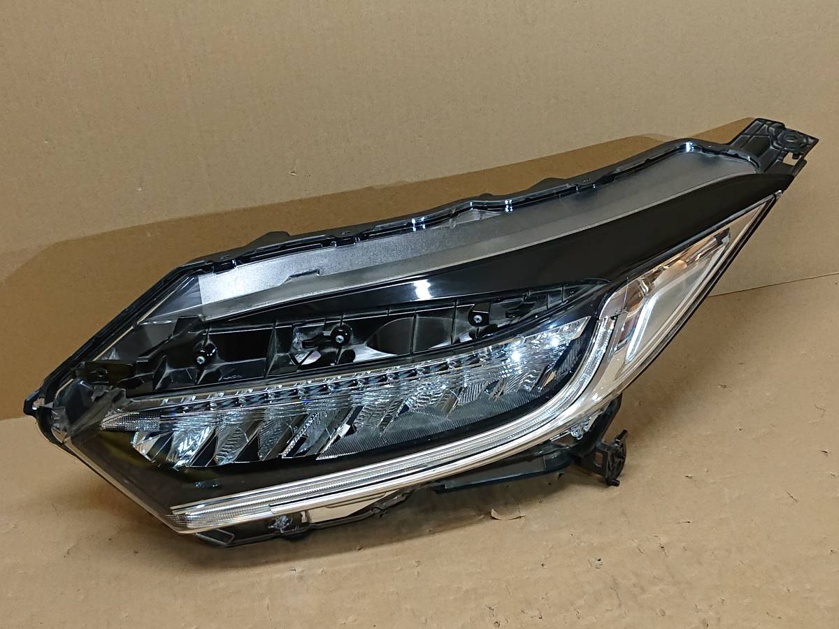 Yahoo!オークション - 3 RU1/RU2ヴェゼル後期純正LEDヘッドライト左側...