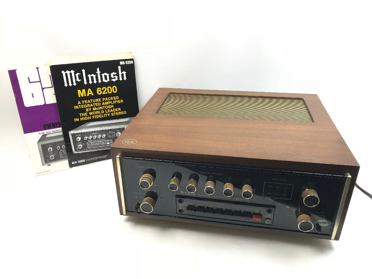 Yahoo!オークション - McIntosh マッキントッシュ MA6200 プリメインア...