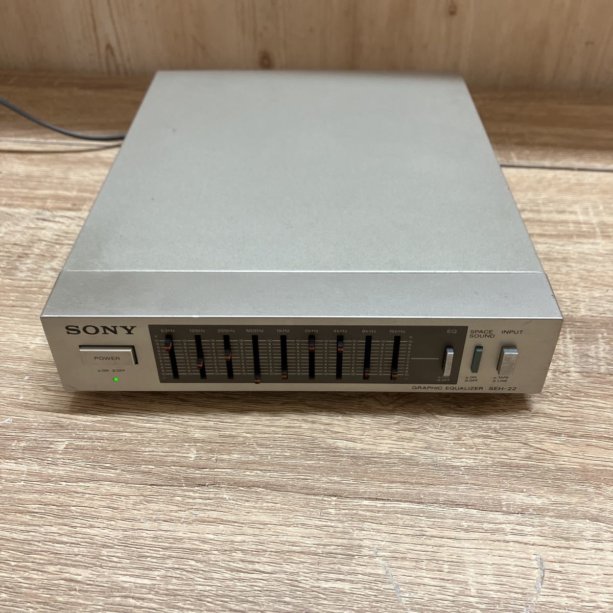 Yahoo!オークション - SONY SEH－22 グラフィックイコライザ...