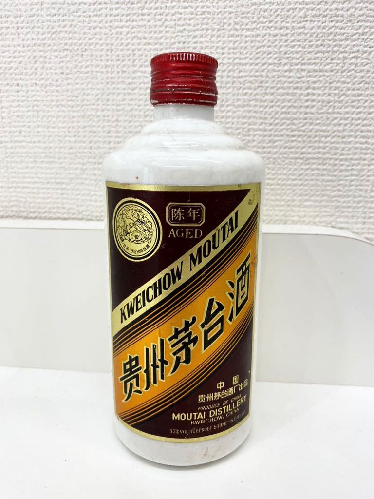 Yahoo!オークション - 【オブジェ 空き瓶】貴州芽台酒 ゴールドラベル ...