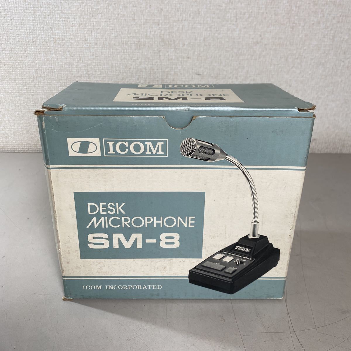 Yahoo!オークション - c 未使用 ICOM アイコムディスクマイク SM-8