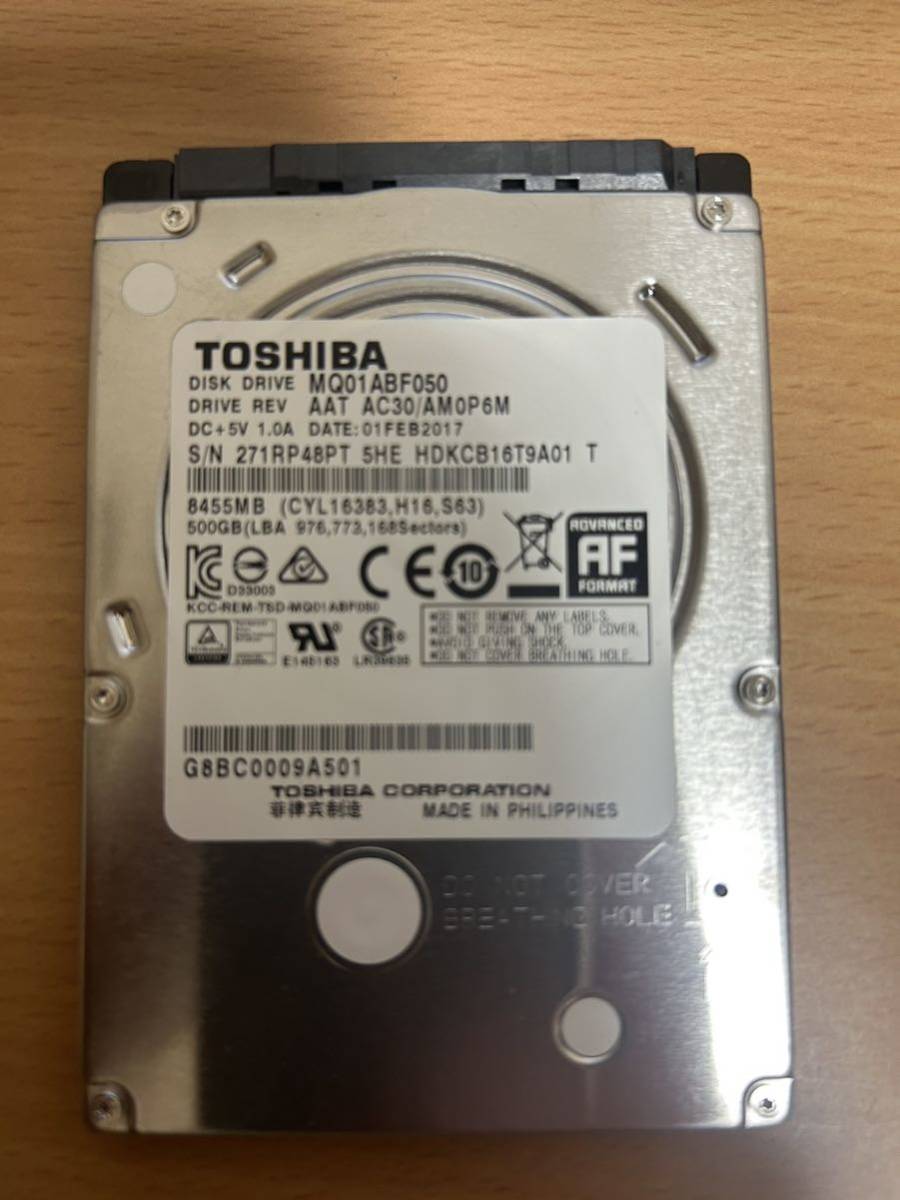 Yahoo!オークション - TOSHIBA HDD SATA 500GB