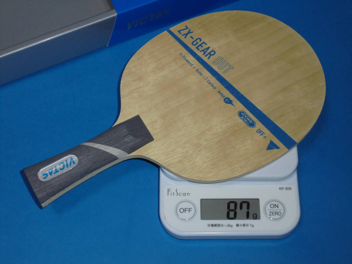 代購代標第一品牌－樂淘letao－卓球 ラケット シェークハンド VICTAS（ヴィクタス）ゼクスギアアウト-FL (86g)【新品】