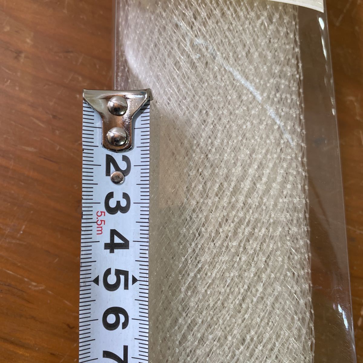 D28/ 白テグス 替網 極細目 45-50cm 3mm目 網 ネット フィッシング 未使用 釣具 釣り道具 デッドストック まとめて 3点(新品)のヤフオク落札情報