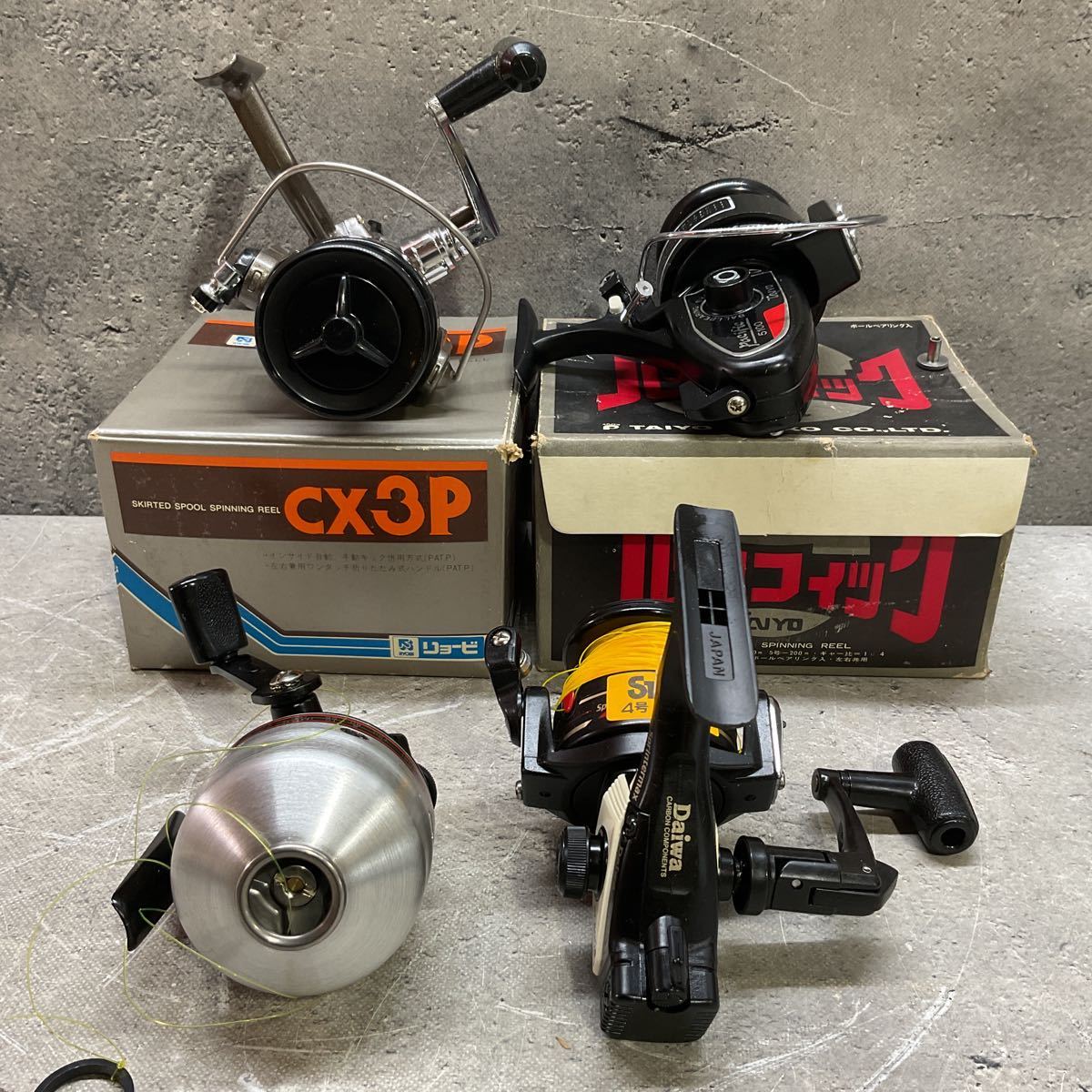 Yahoo!オークション - H09/フィッシングスピニングリール ベイト ダイ...