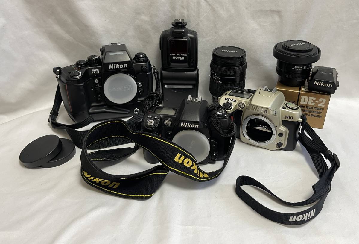 Yahoo オークション 7点まとめ売り Nikon F4・f80・f60 カメラ ファ