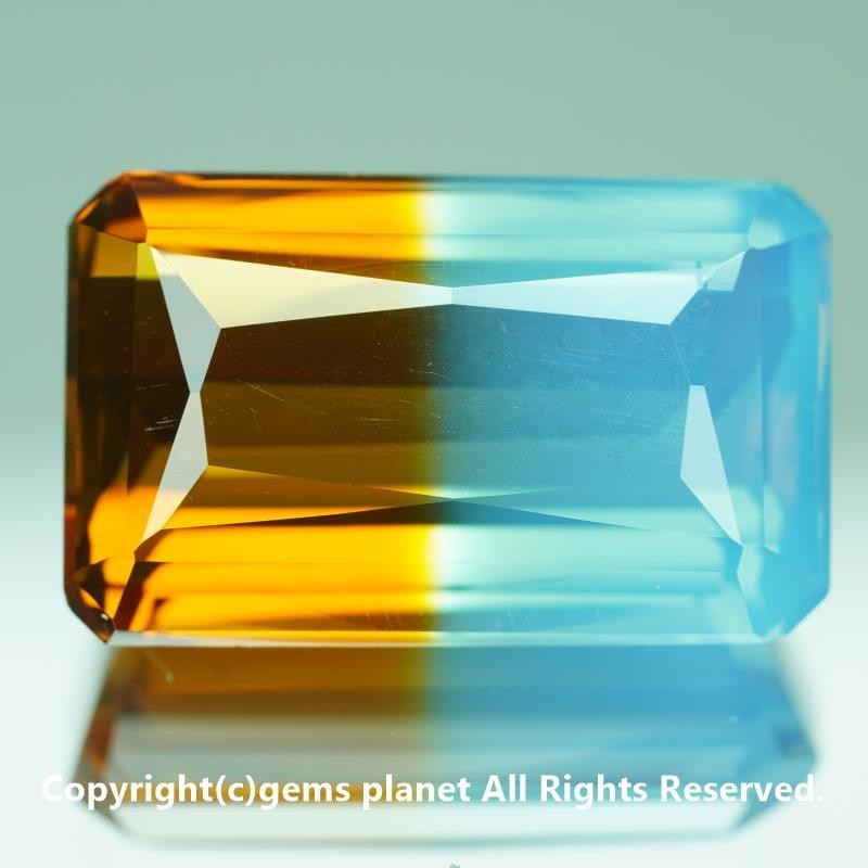 Yahoo!オークション - 13.75ct シンセティックバイカラーシトリン