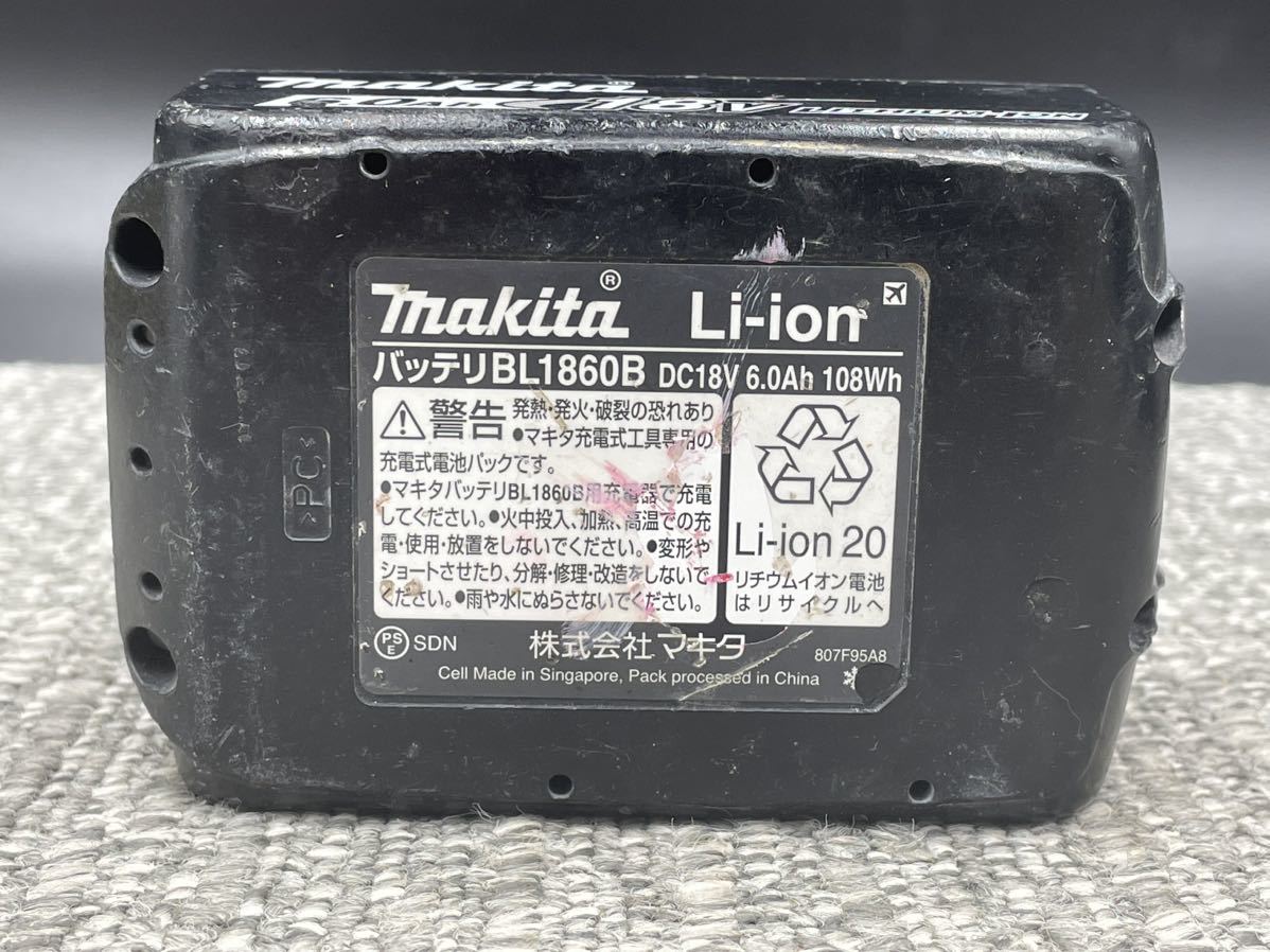 Yahoo!オークション - 0303C 《ジャンク》マキタ makita 6.0Ah 18...