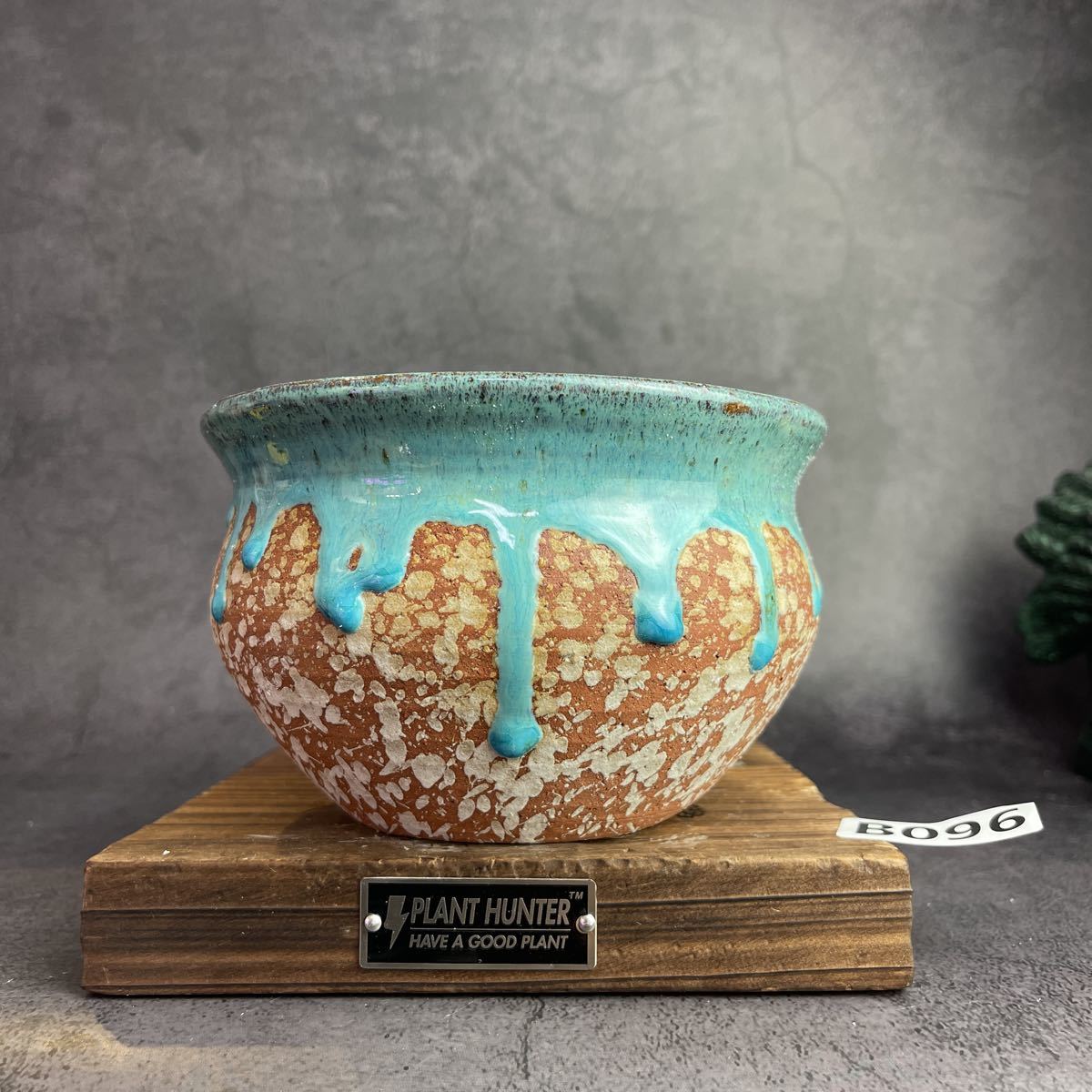 Yahoo!オークション - B096 Lサイズ 手作リ 植木鉢 陶器 検（invisible...