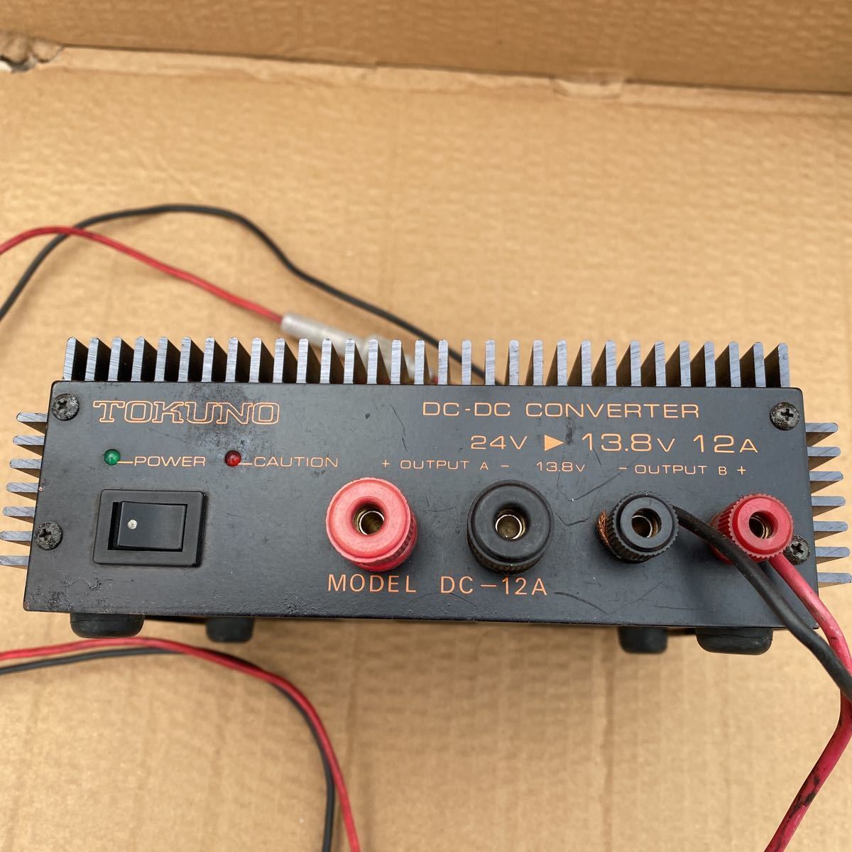 Yahoo!オークション - TOKUNO DCコンバーター DC-12A 24V→13.8V12A
