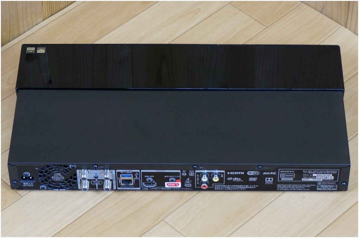 ヤフオク 【完動品】 Sony ソニー ブルーレイレコーダー 2