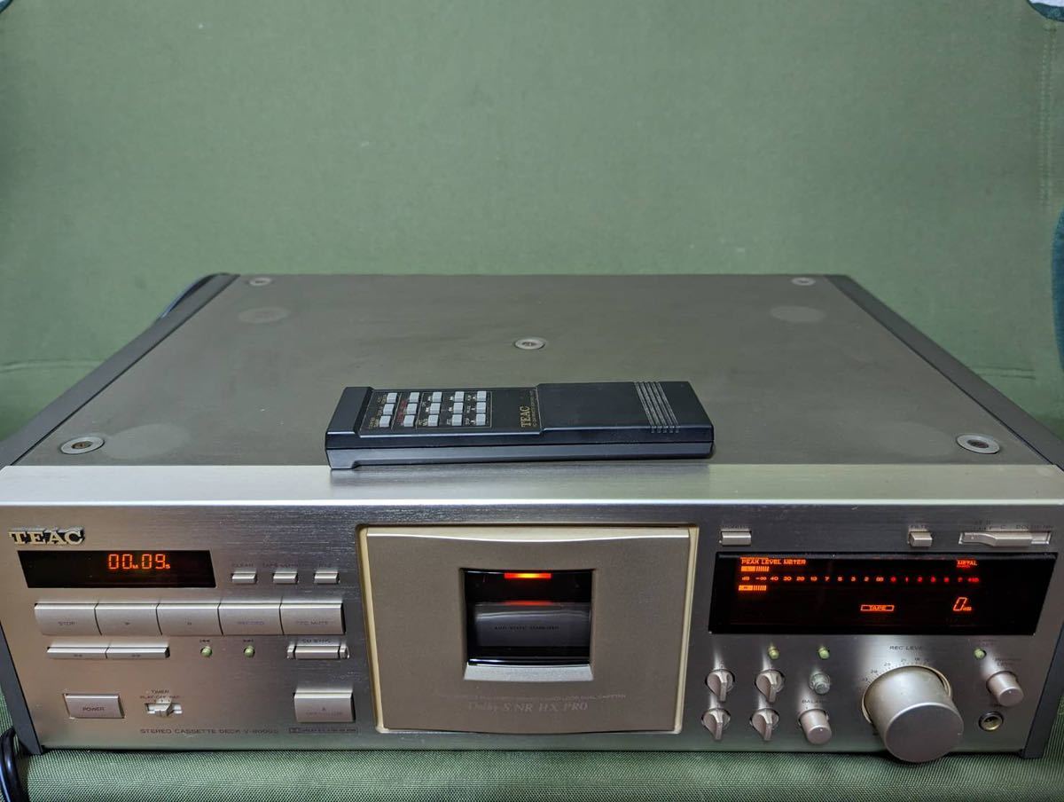 Yahoo!オークション - TEAC V-8000S Dolby S NR HX PRO ティアック カ...