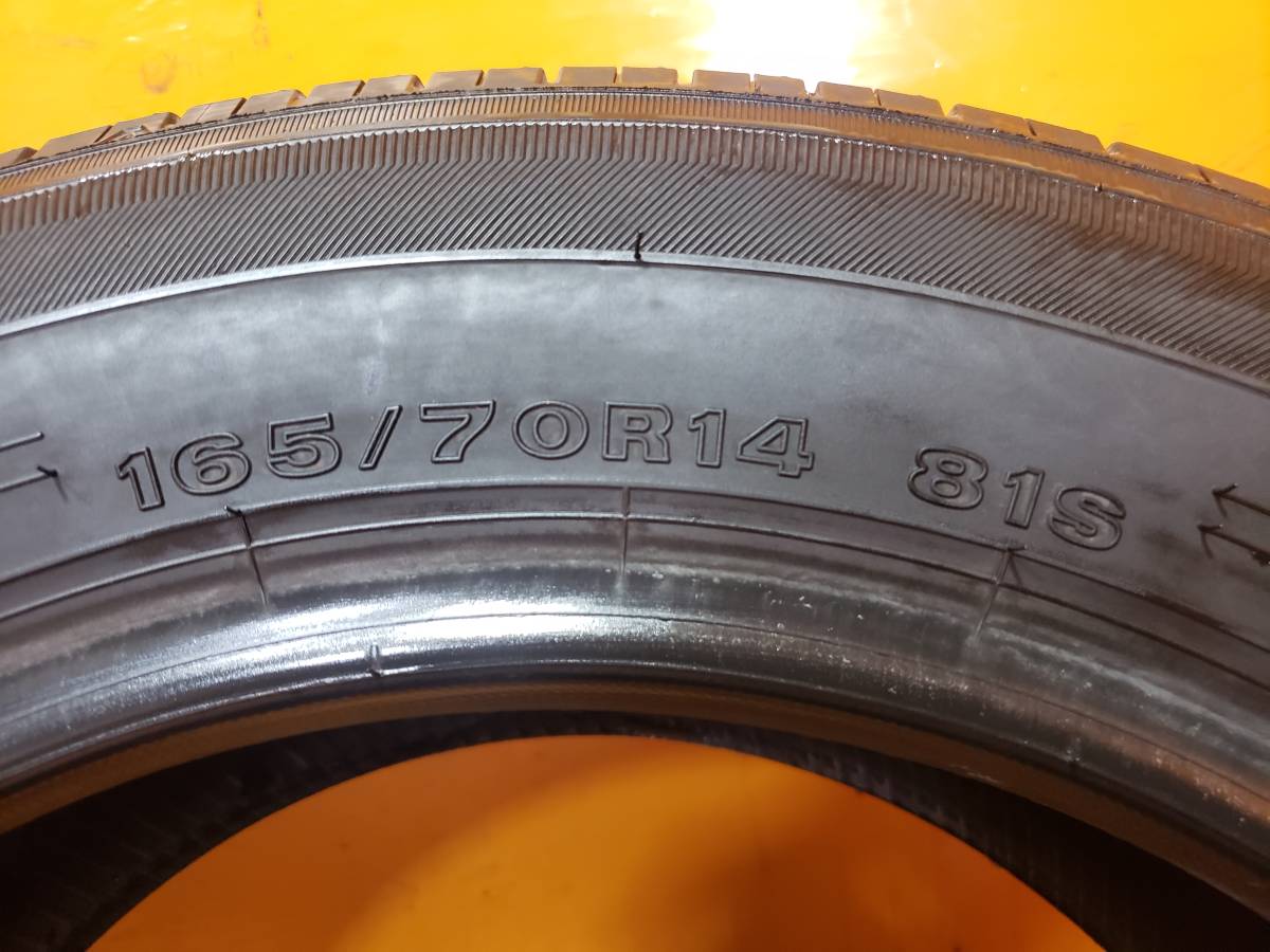Yahoo!オークション - 【R147】8.5分山 ECOFINE 165/70R14 4本