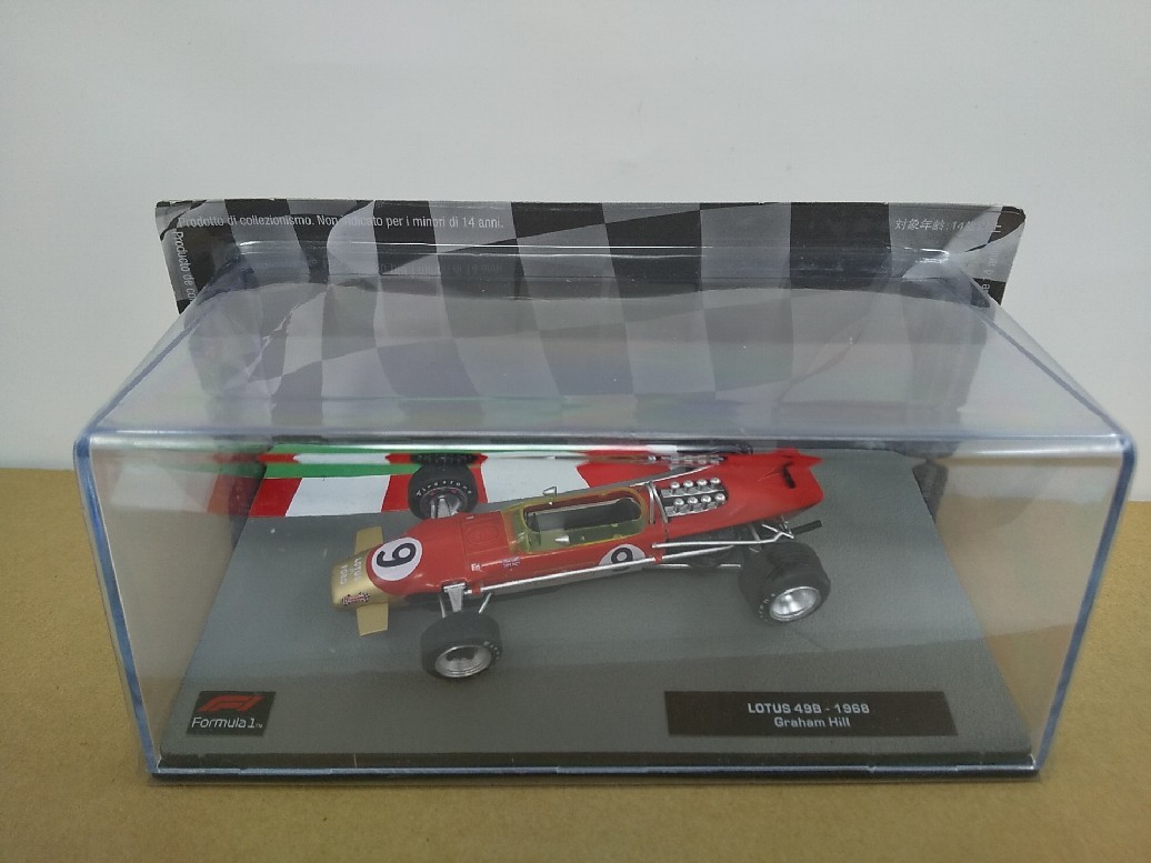 Yahoo!オークション - デアゴスティーニ 1 43 LOTUS 49B - 1968 Graha...