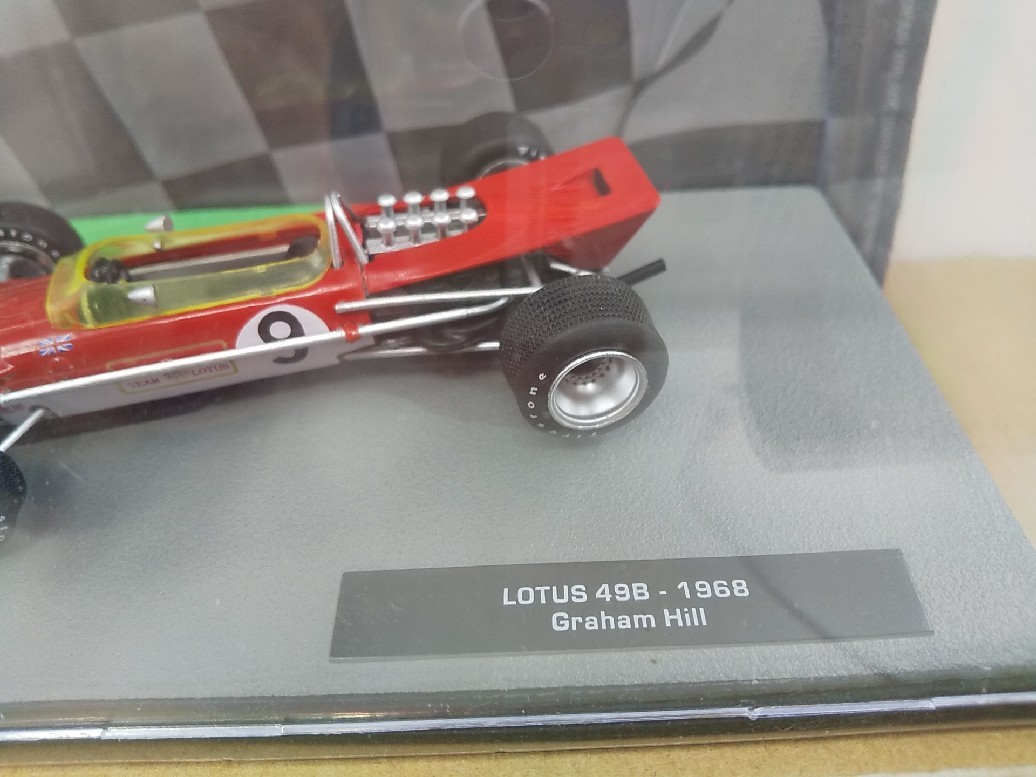 Yahoo!オークション - デアゴスティーニ 1 43 LOTUS 49B - 1968 Graha...