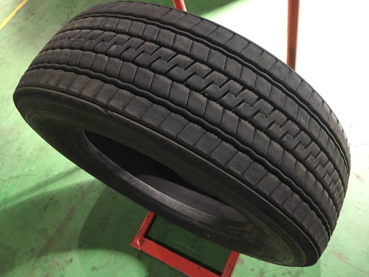 Yahoo!オークション - x083-3-2 285/60R22.5 BS M815 中古1本 ブリヂス...