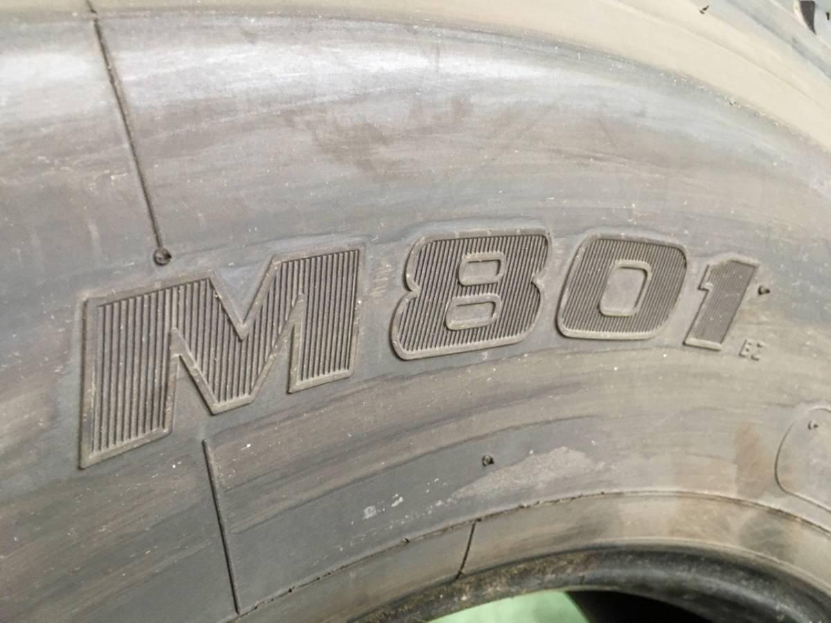 Yahoo!オークション - x165-3-3 295/80R22.5 BS エコピア M801 中古1本...
