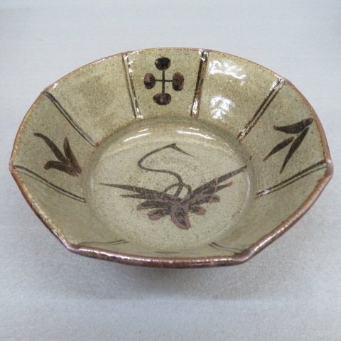 Yahoo!オークション - E331 十三代 中里太郎右衛門造 絵唐津向付5客組 ...